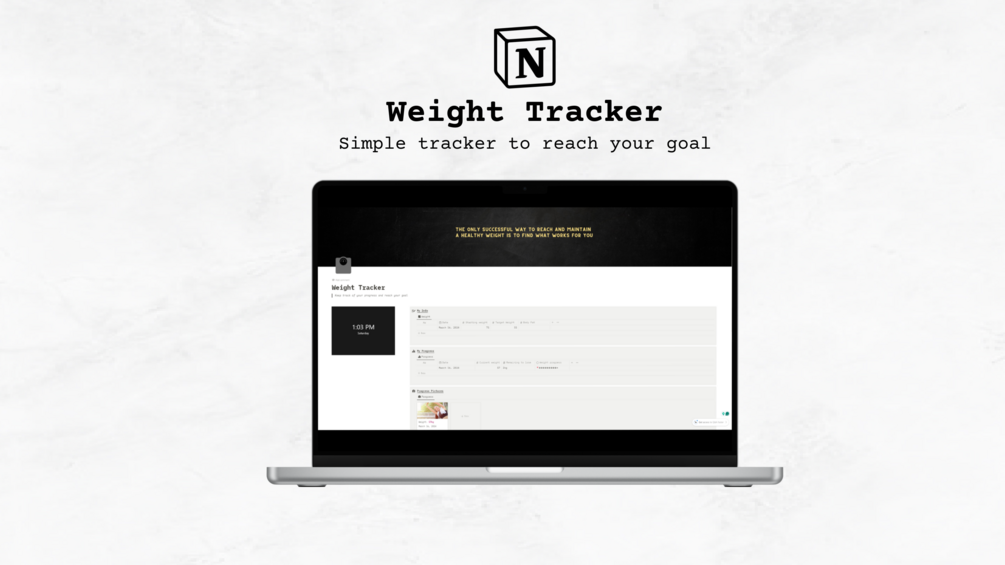 Simple Weight Tracker