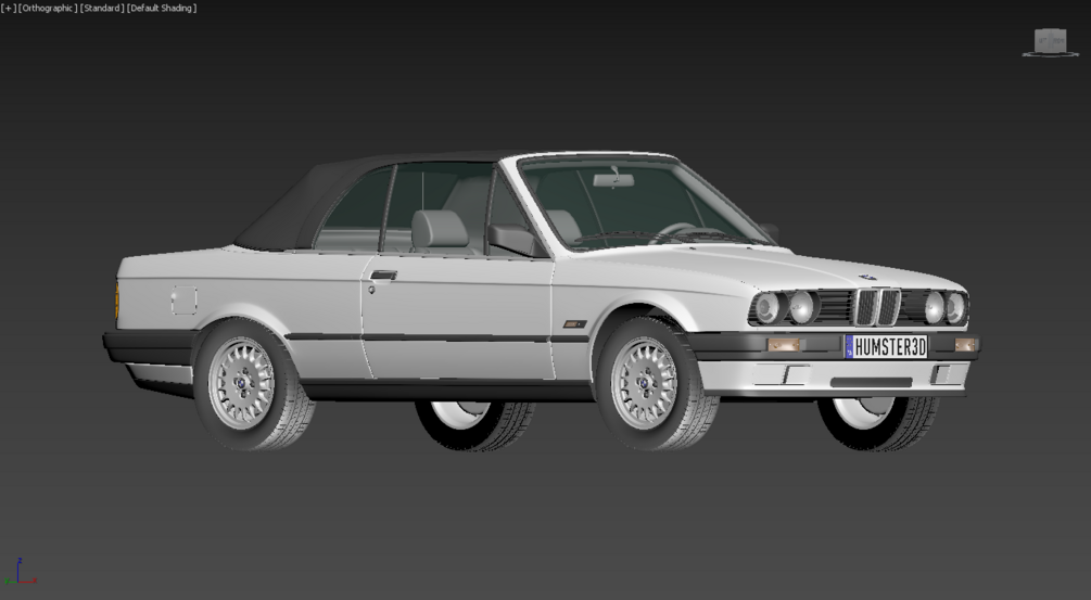 [Hum3D] BMW 3-Series E30 Cabriolet 1990