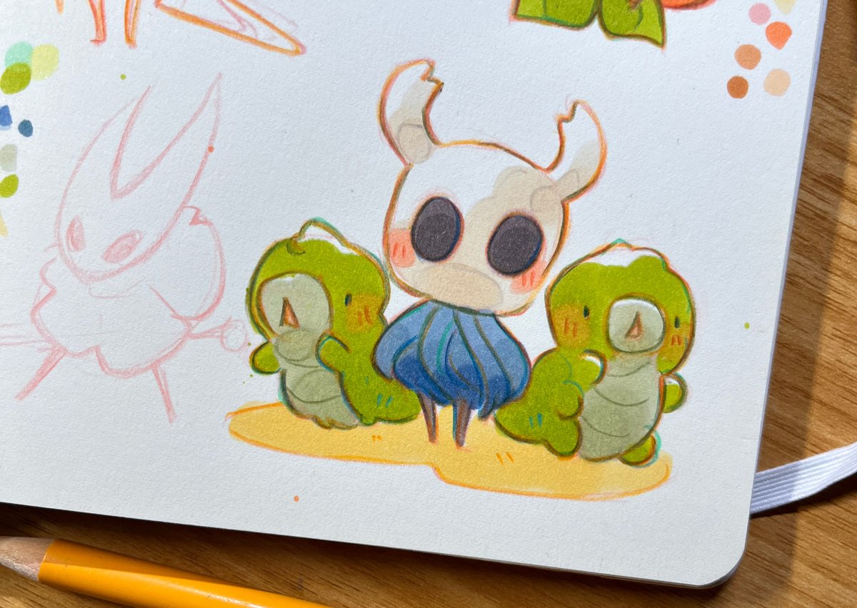 Snippets 89 Hollow Knight drawings - Olguioo
