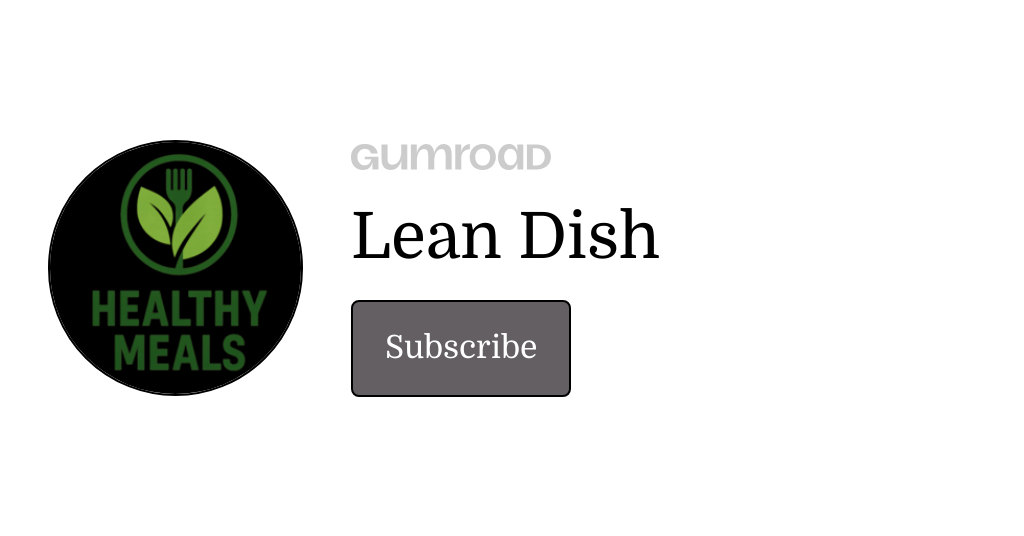 Lean Dish