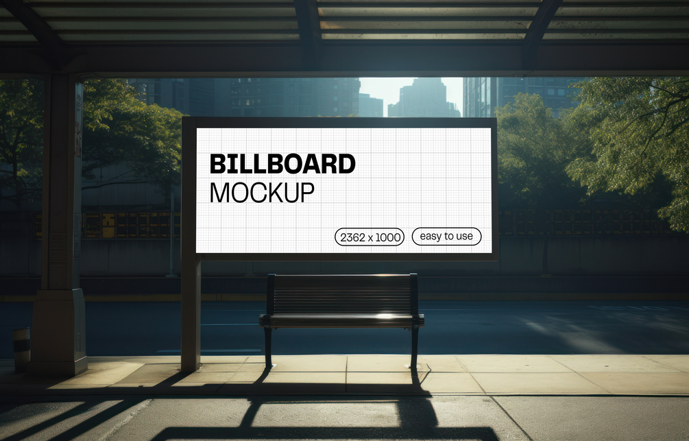 Urban Commercial Billboard Mockup / #349
