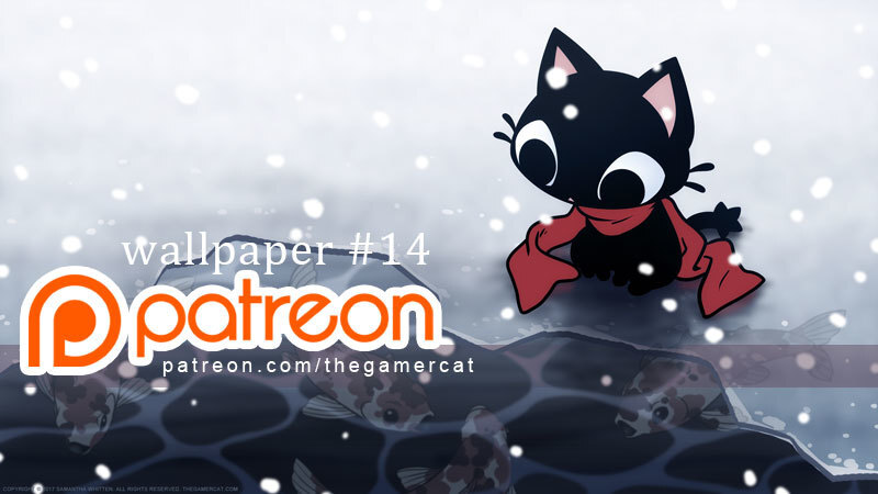 The GaMERCaT Patreon Wallpaper Pack 14