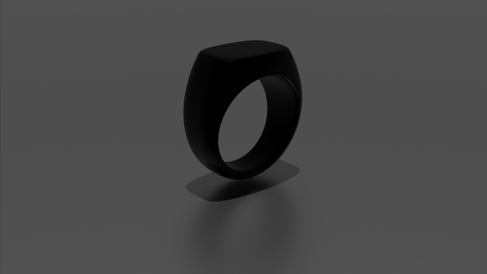 Plain Flat Top Ring