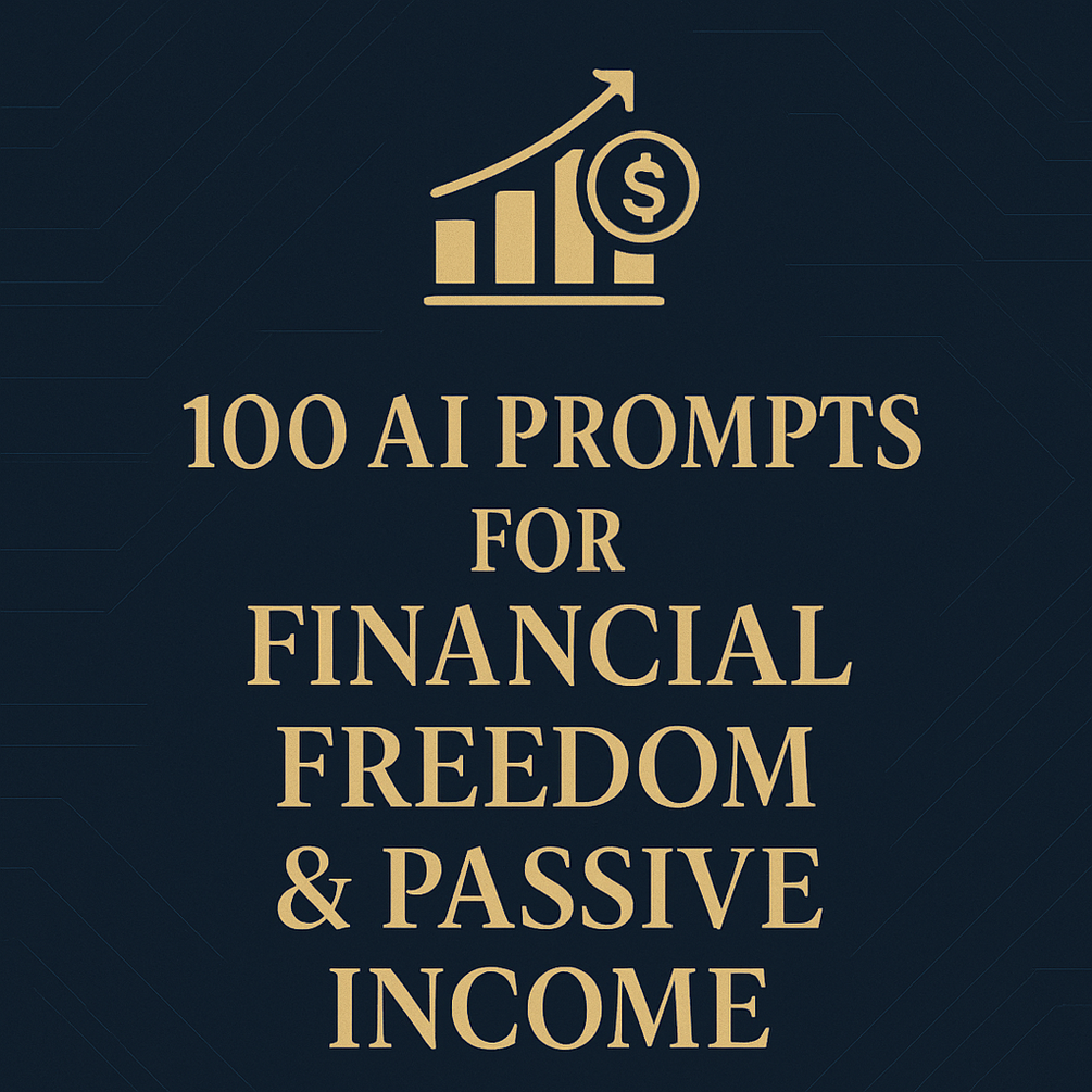 100 AI Prompts for Financial Freedom & Passive Income