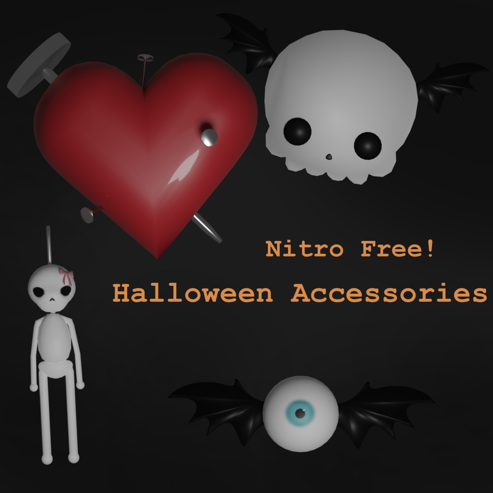 [Nitro Free] Halloween Accessories