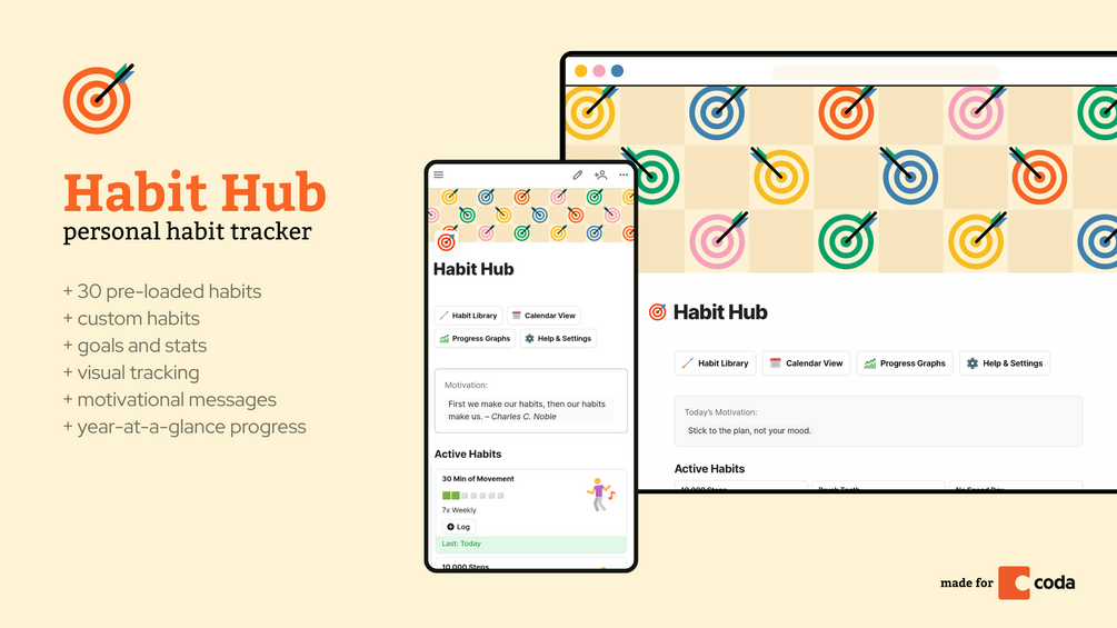 Habit Hub: Personal Habit Tracker