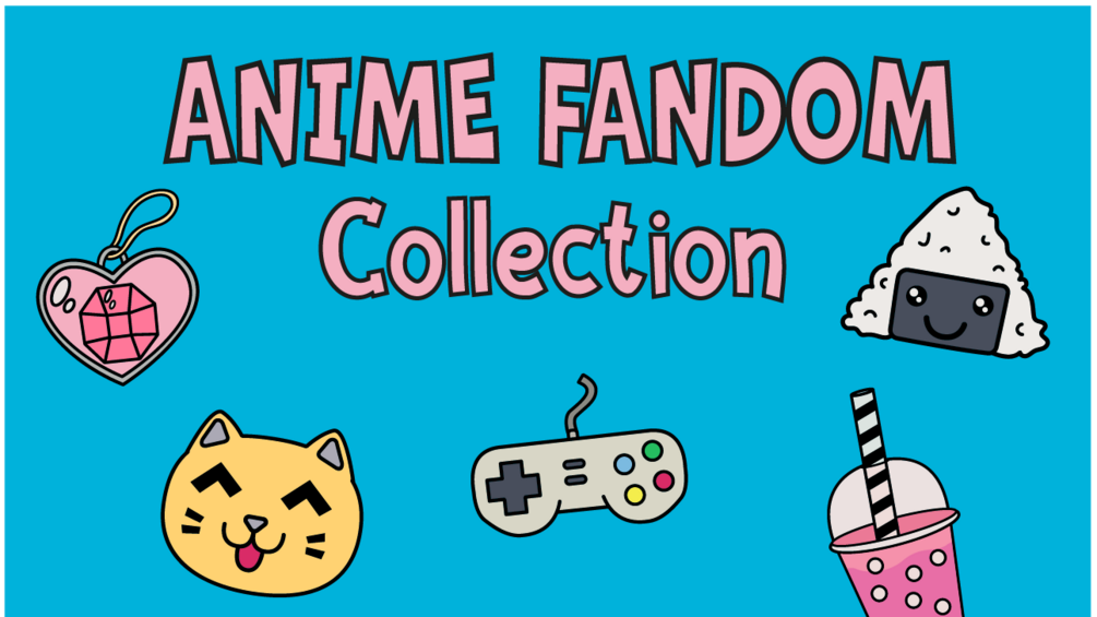 Anime Fandom Collection - Set Of Anime Themed Vector Graphics