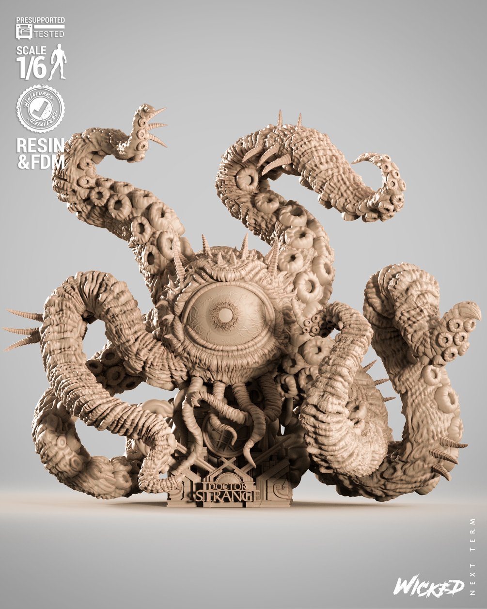 Wicked Marvel July 2025 Term Shuma Gorath Sculpture: Tested and ready ...