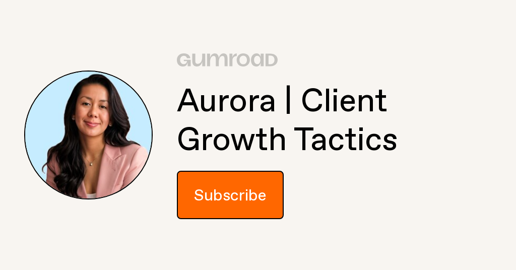 Aurora | Client Growth Tactics
