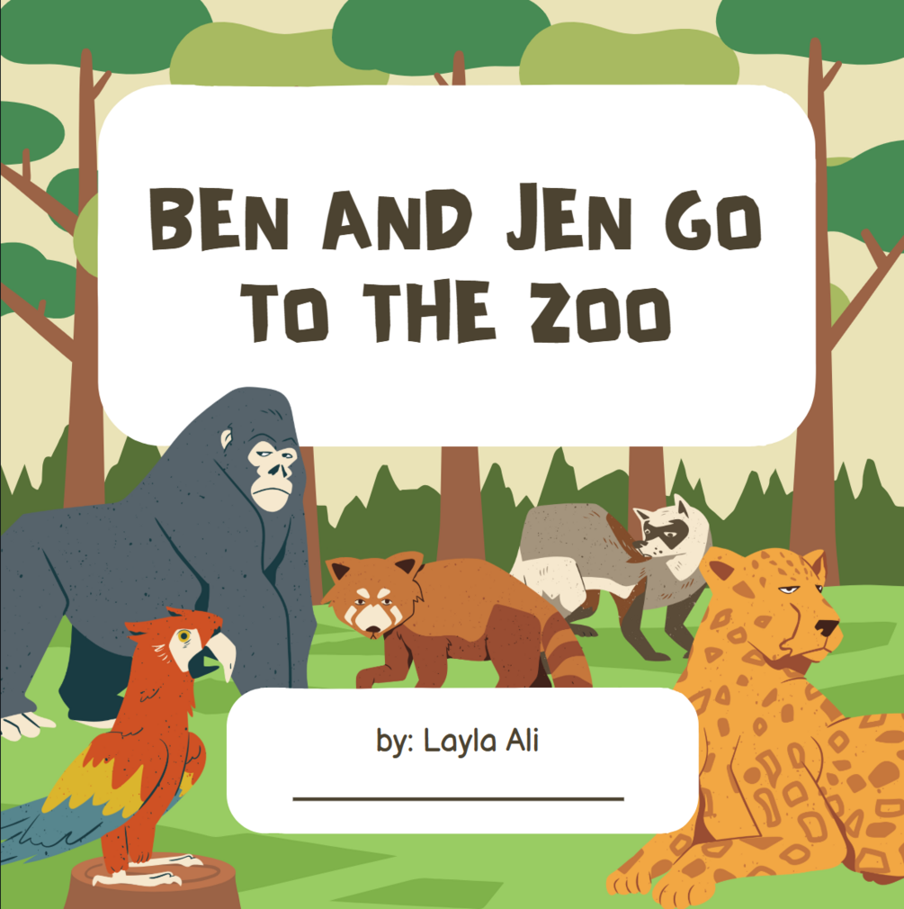 Ben and Jen Go on Safari – A Fun Early Reader Adventure
