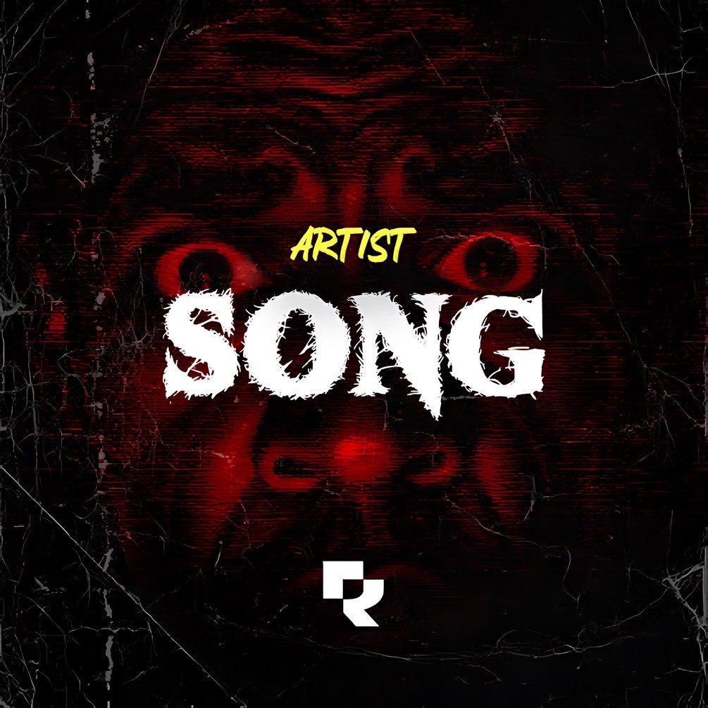 "REDMAN" Album Cover Design PSD