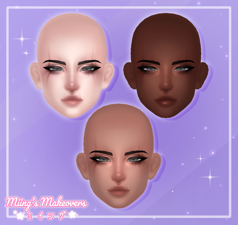 Mike Soft Wolf 💗 VRChat Face Textures