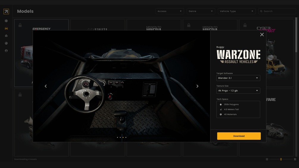 Warzone Assault Vehicles - Dominate the Battlefield