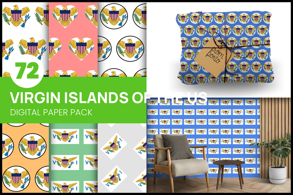 Virgin Islands of th Seamless Patterns