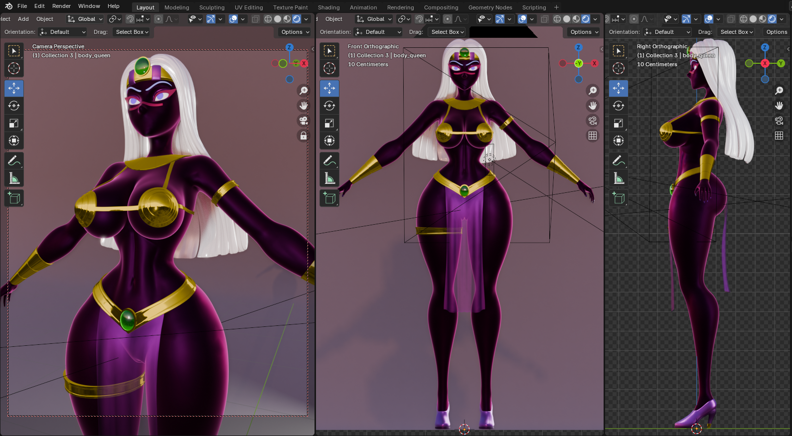 LF: Unity / VRChat Port of AleStarMar's Queen Tyr'ahnee | RipperStore Forums