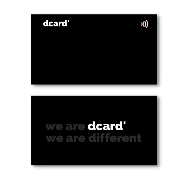 dcard’ - black