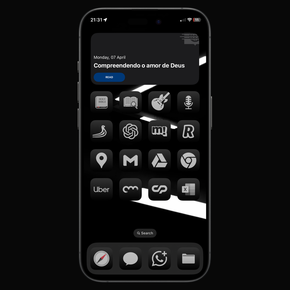 DarkPack | A Dark Mode Icon Pack for iOS and Android