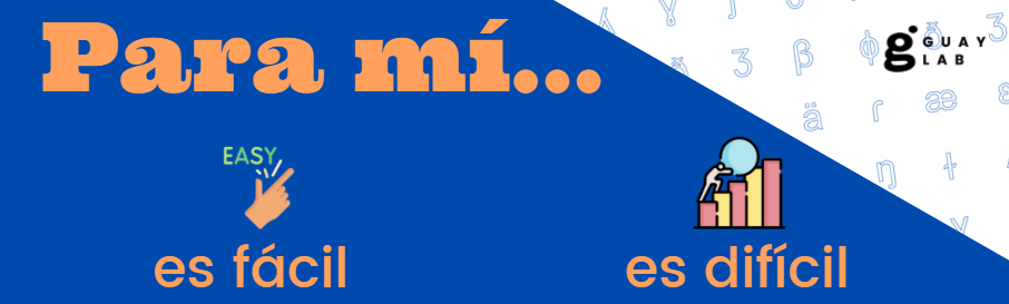 "Para mí..." (Expresar necesidades, A1-A2) - @guaylab