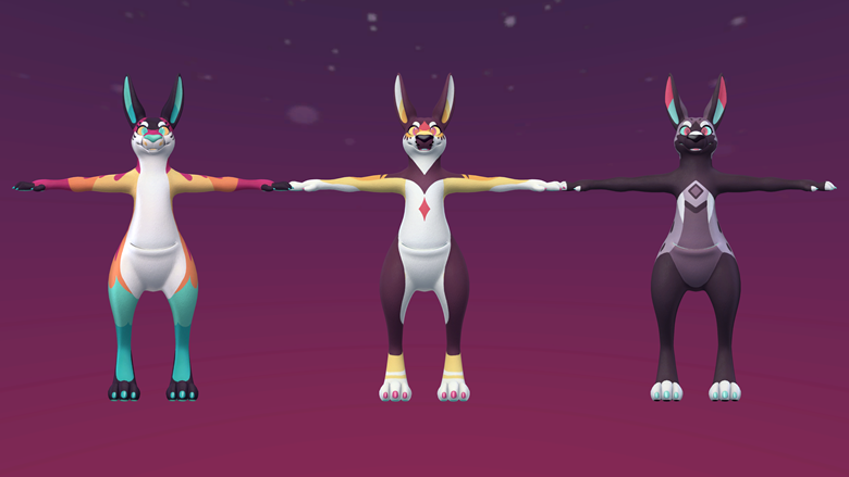 Tropical Kangaroo Pack Texture #2