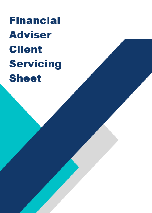 Financial Adviser client servicing sheet