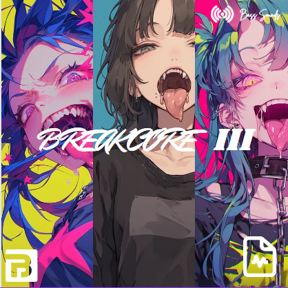 Bass Sounds - Breakcore 10 Beat Loops vol. III (Sample Pack)