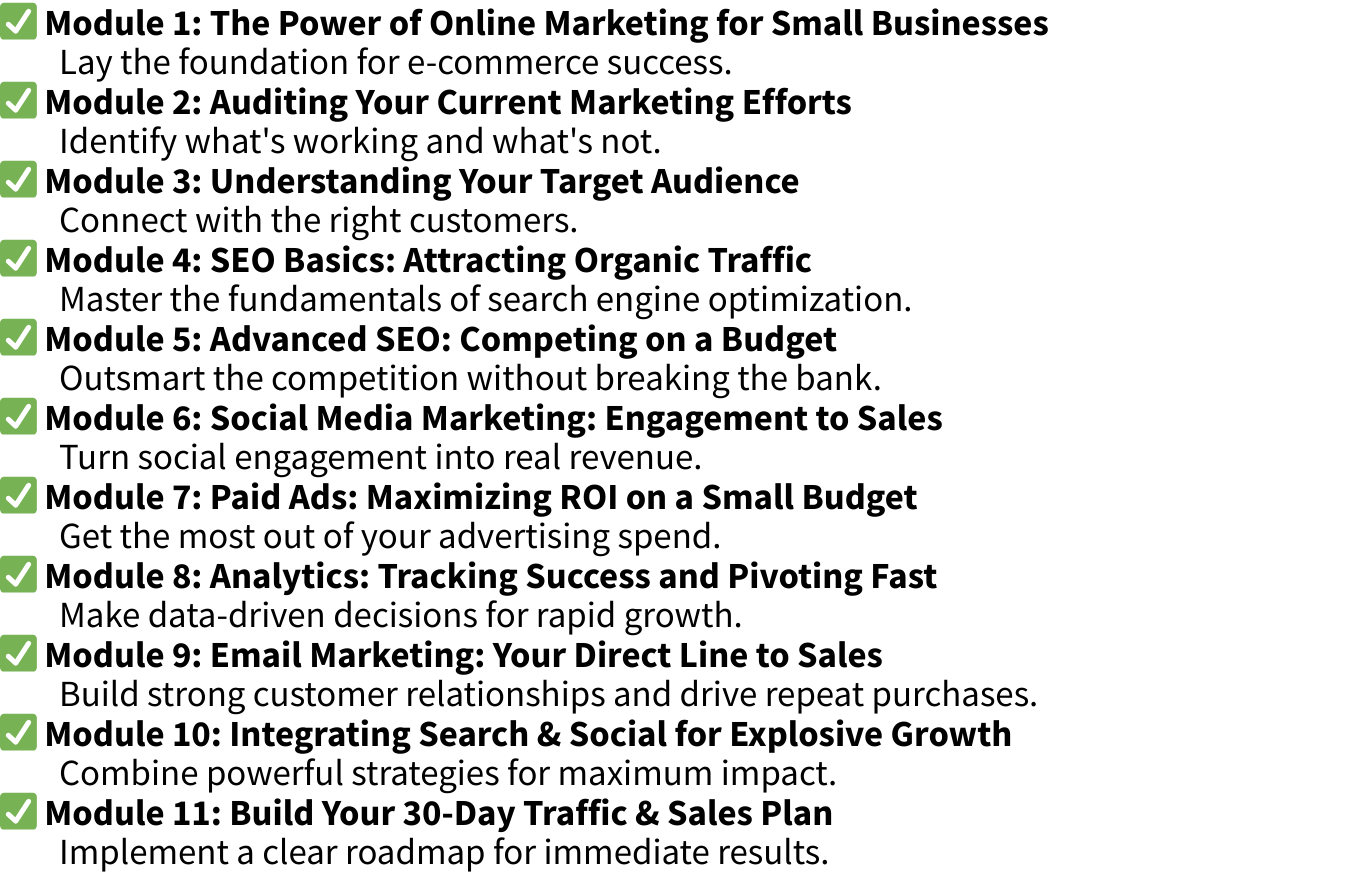 Quick Start Success Kit