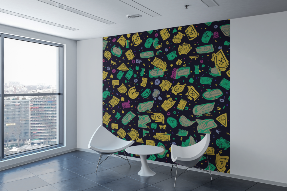 Lavish Luxury Wrap | Money Themed Digital Wrapping Paper | Millionaire ...