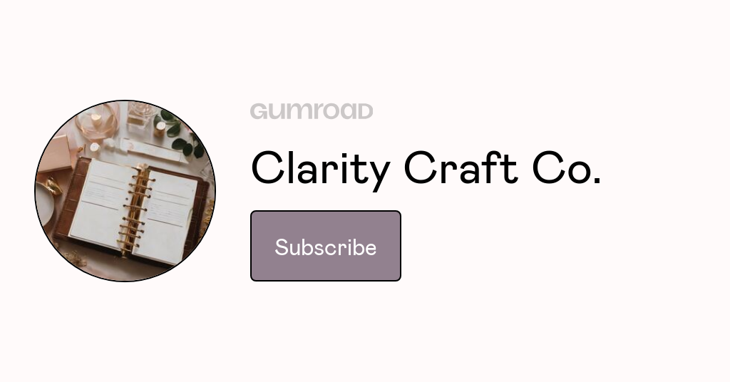 Clarity Craft Co.