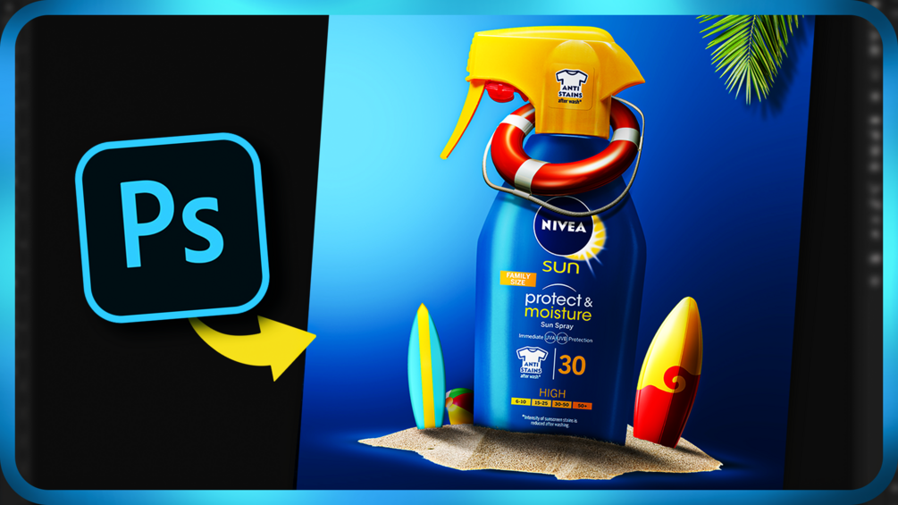 Nivea Poster Design | Photoshop