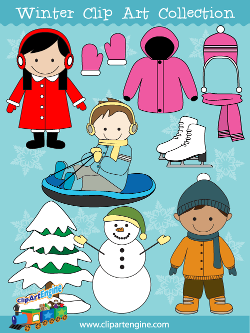 Winter Clip Art Collection