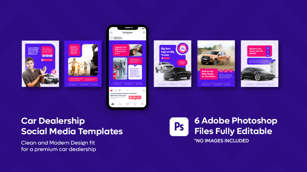 High-Quality, Clean & Modern Photoshop Templates – Perfect for ...