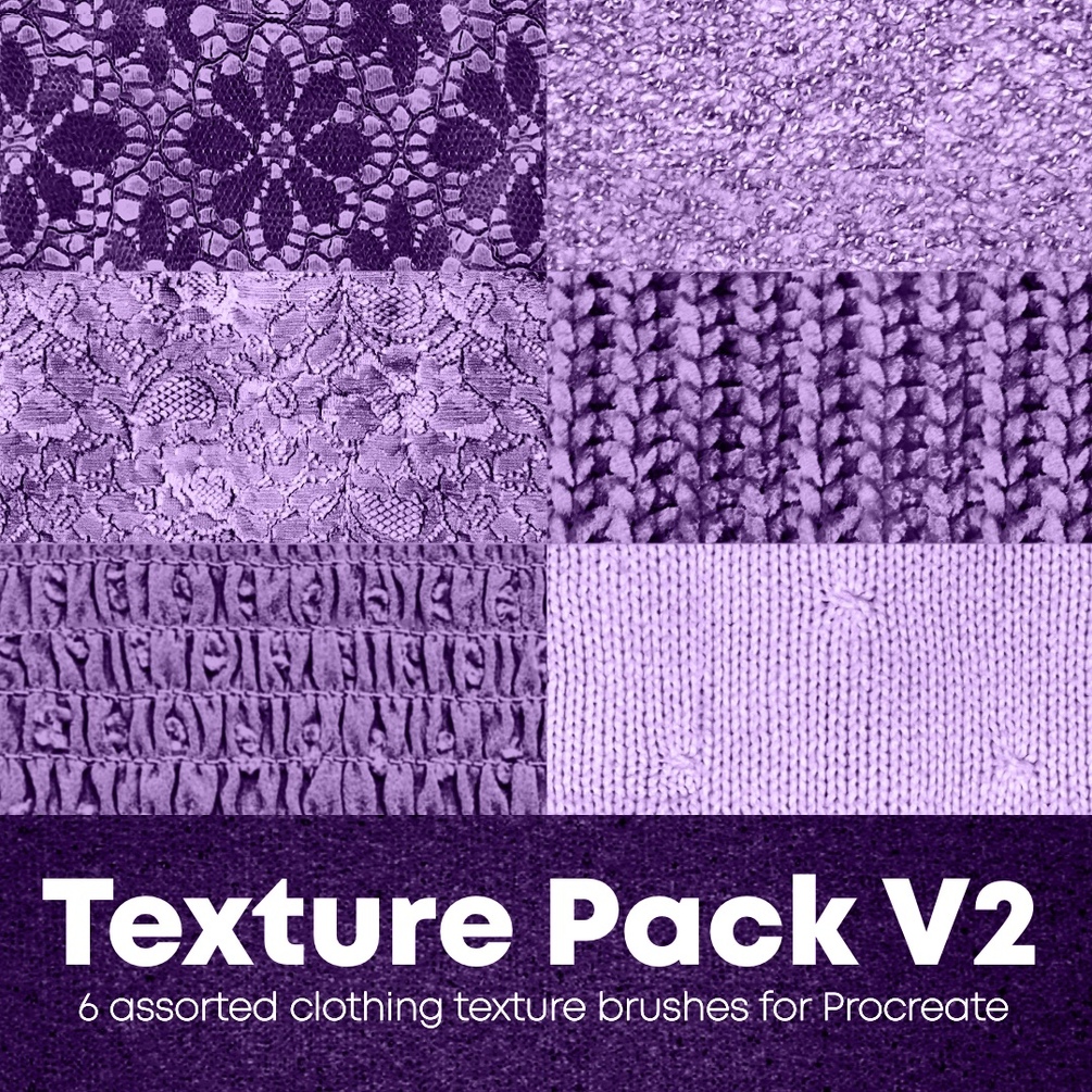 Procreate Texture Brushes Volume 2