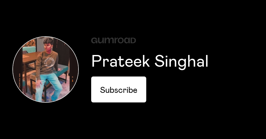 Prateek Singhal