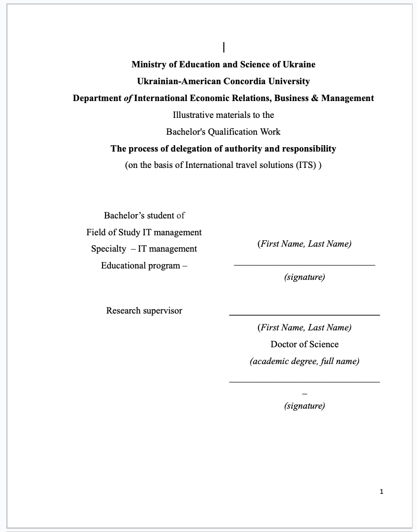 Graduate Thesis / Essay / Dissertation / Term paper