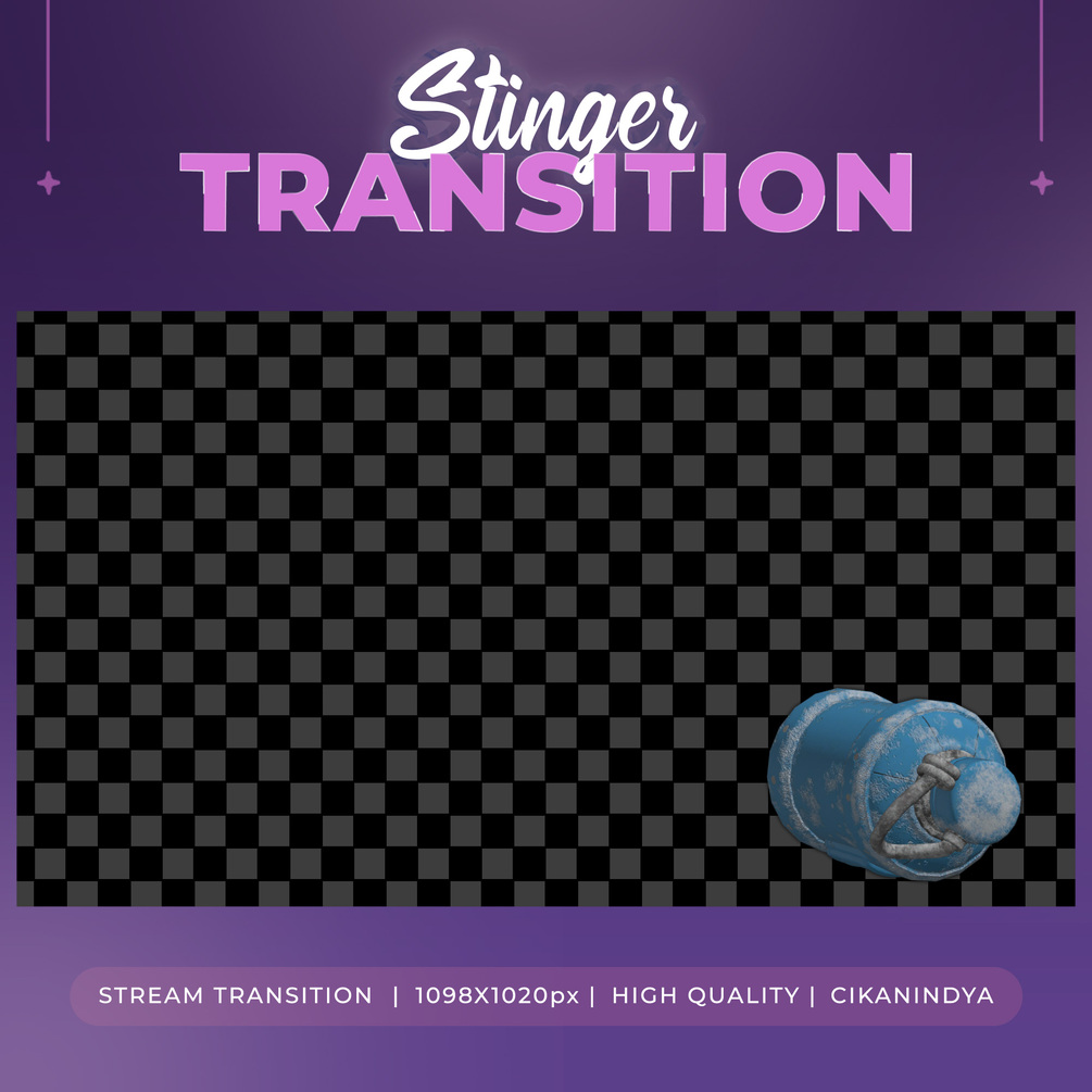 Animated Overlay - Fuel Drum Detonation | Cinematic Stinger Transition ...