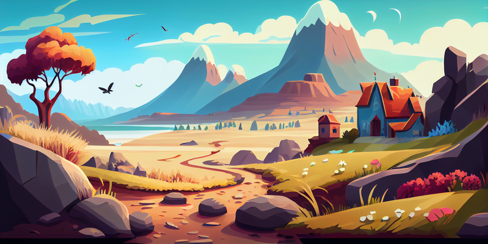 Beautiful Gaming Landscape Wallpaper for PC