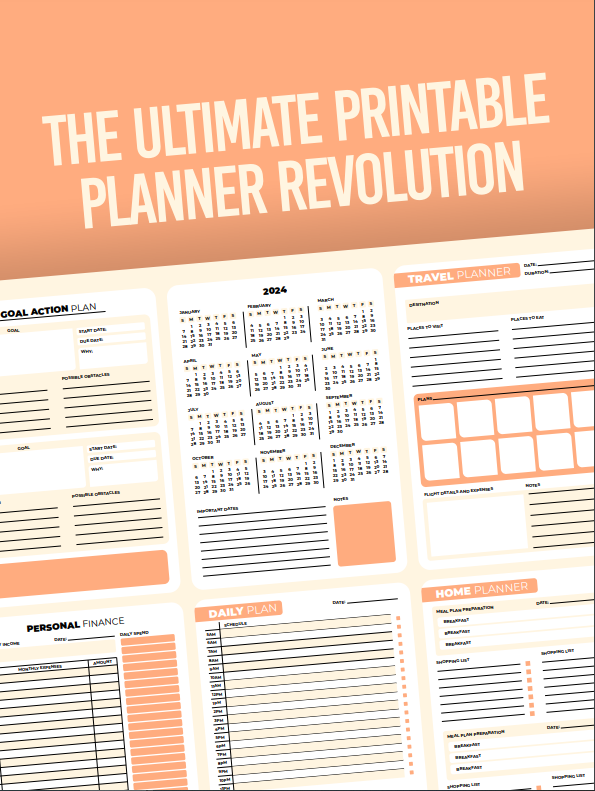 The Printable Planner evolution