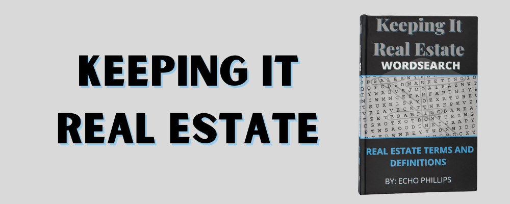 Keeping It Real Estate WordSearch