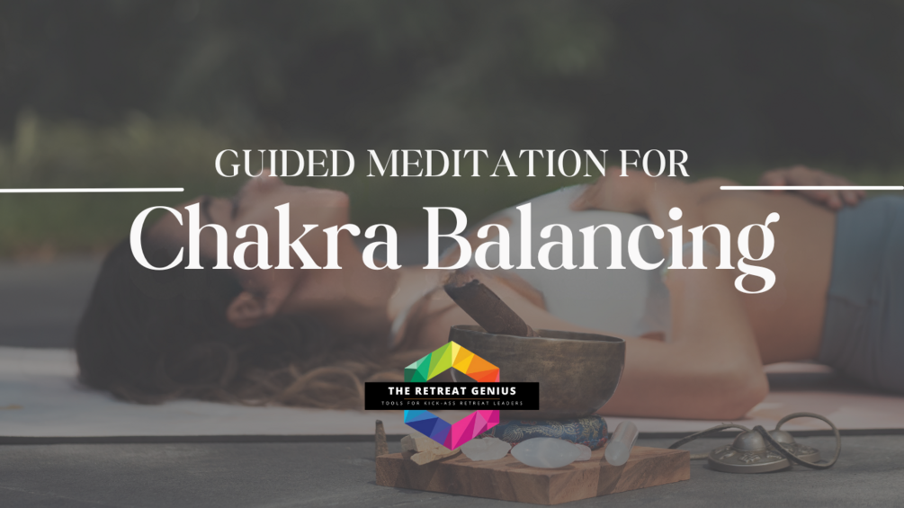 Chakra Balancing Guided Meditation Audio - w/ and w/o music