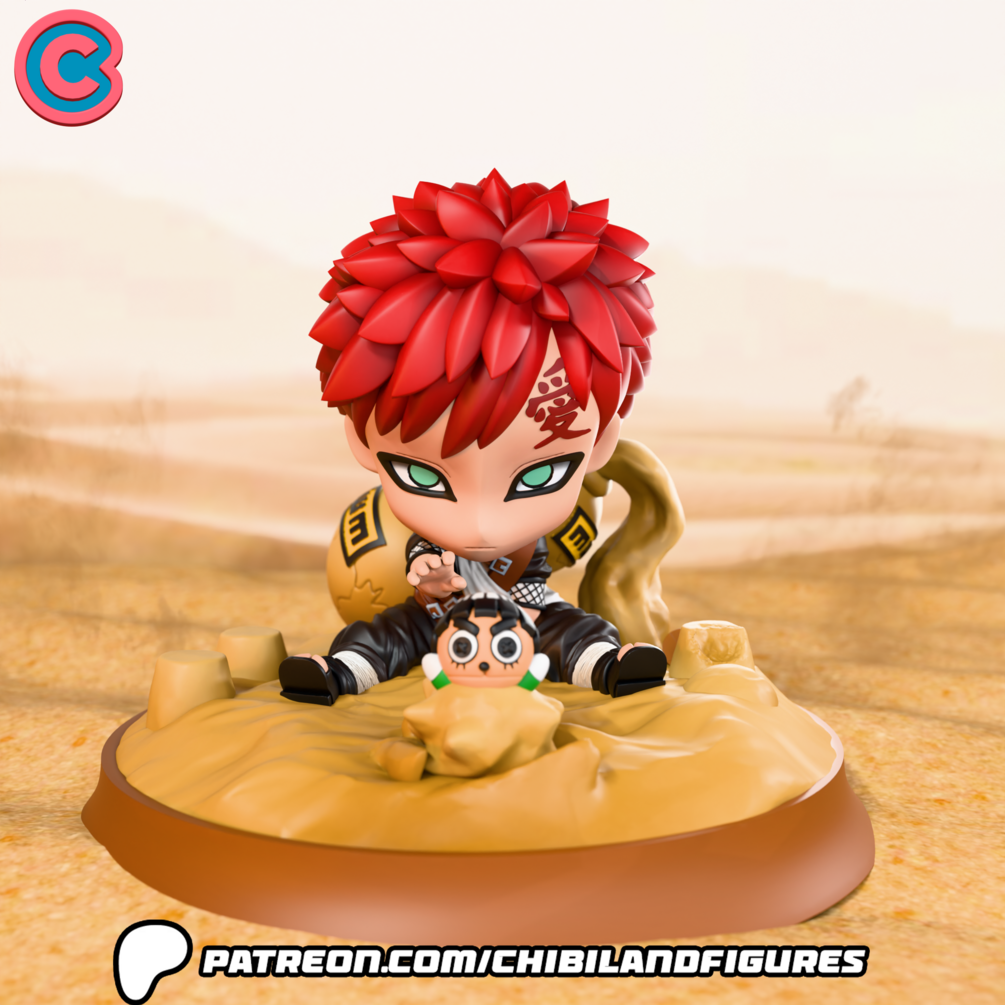Gaara - Naruto - Chibi