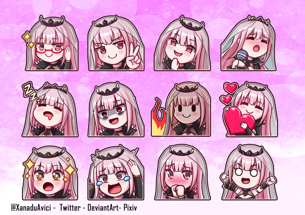 Calliope Static Emoji Pack