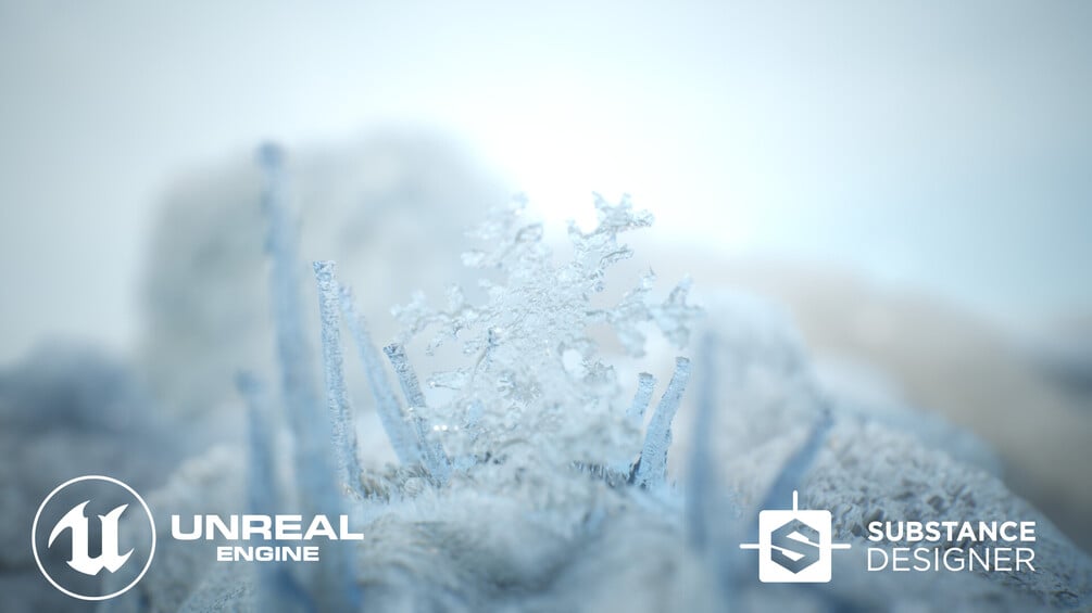 UE4 Snow Material