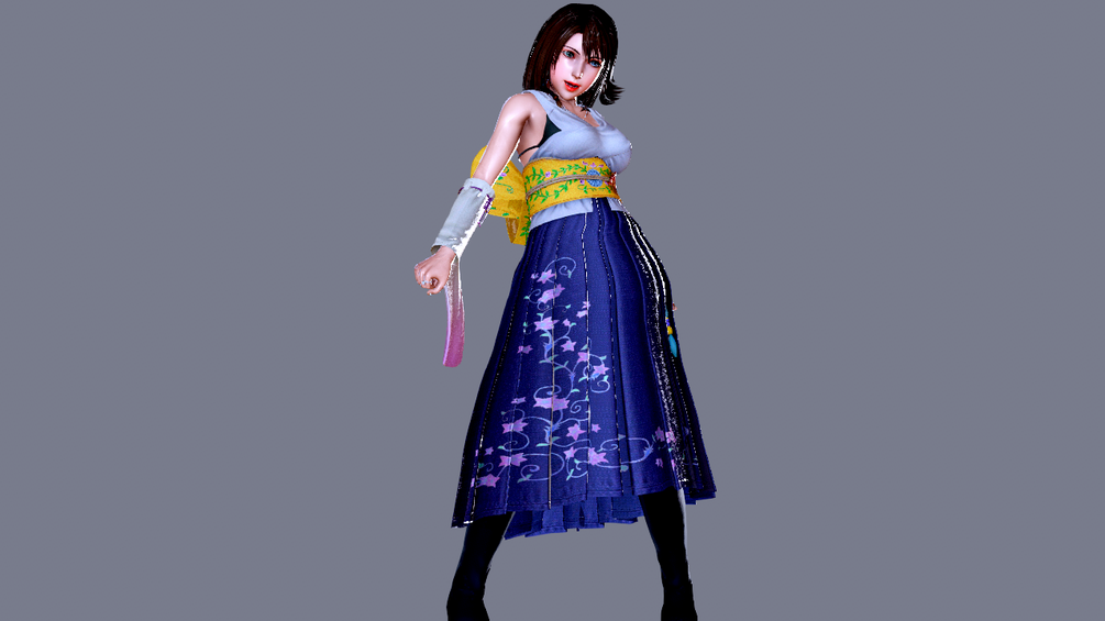hs1 yuna costume mod