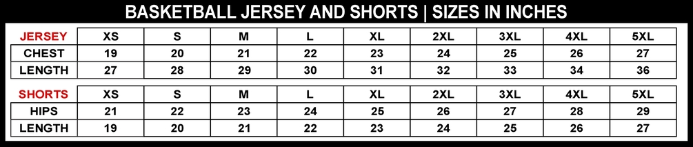Jersey Patterns, Regular and Nba Cut ( Sando and Shorts)