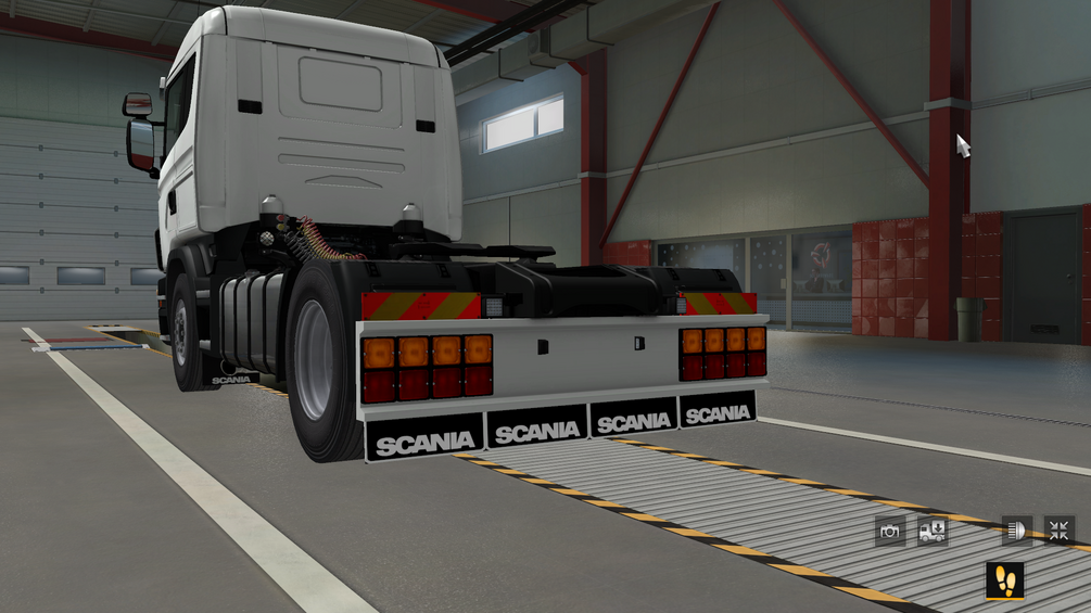 Mudflap Scania 4x