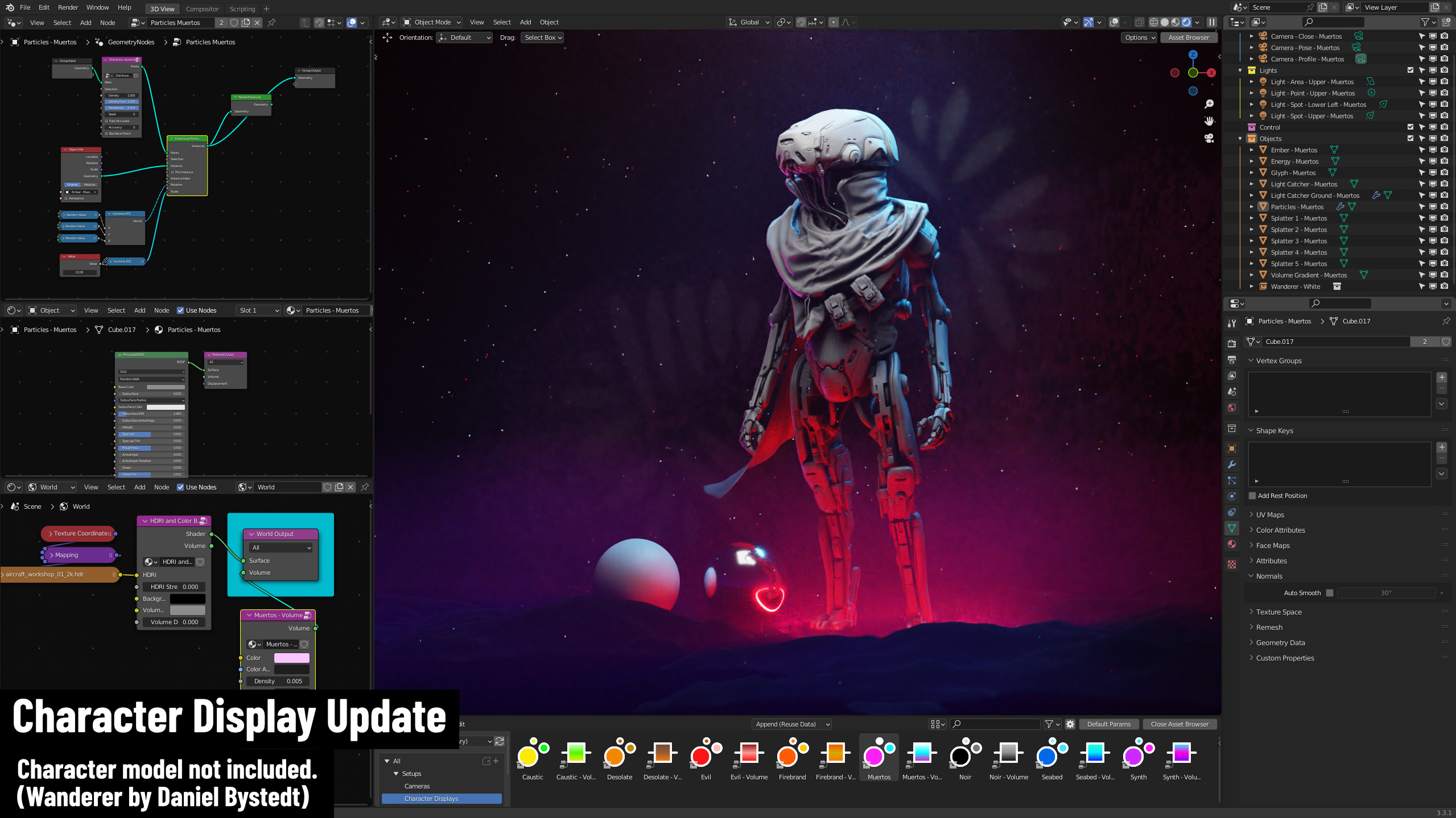 🎉 NEW Update for Modular Workspaces - Character Displays! - Curtis Holt