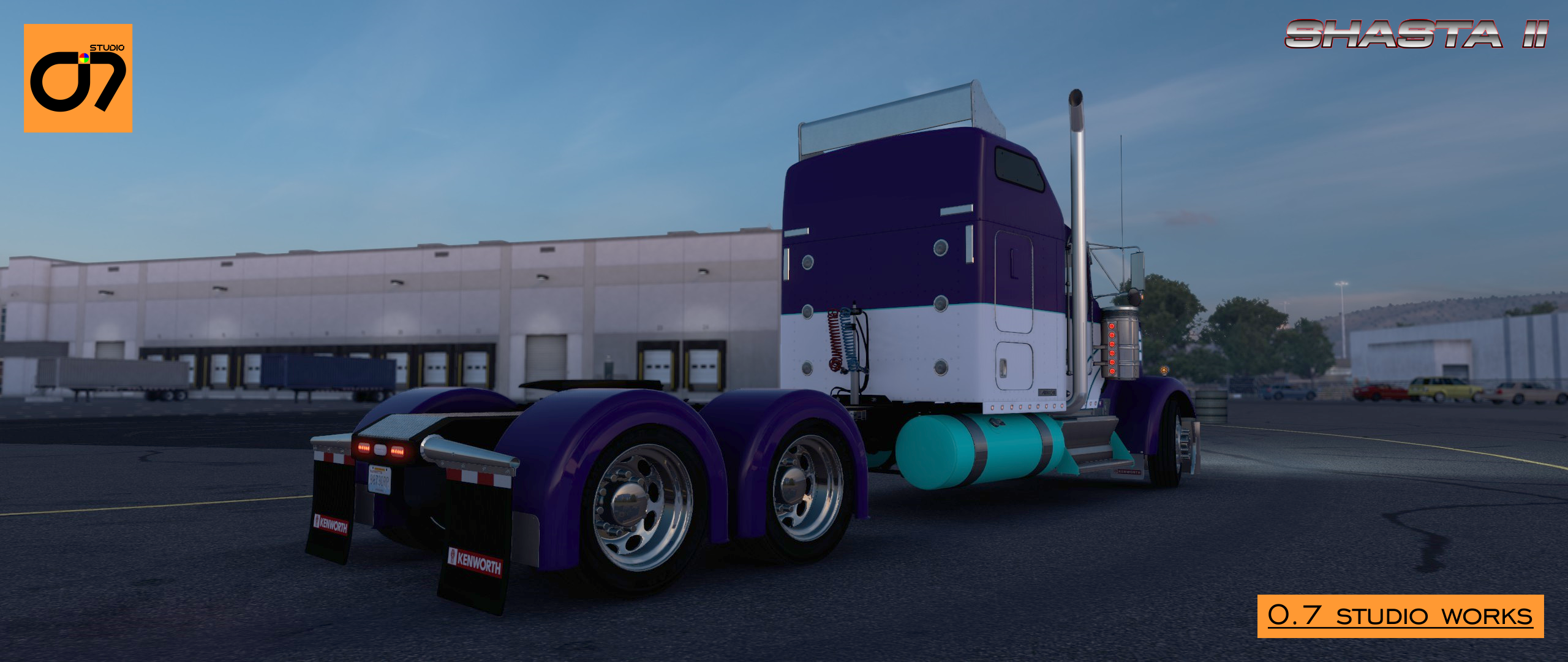 Kenworth W900L Shasta Paint Schemes