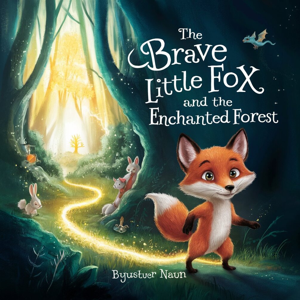 Bedtime Story : The Brave Little Fox and the Enchanted Forest