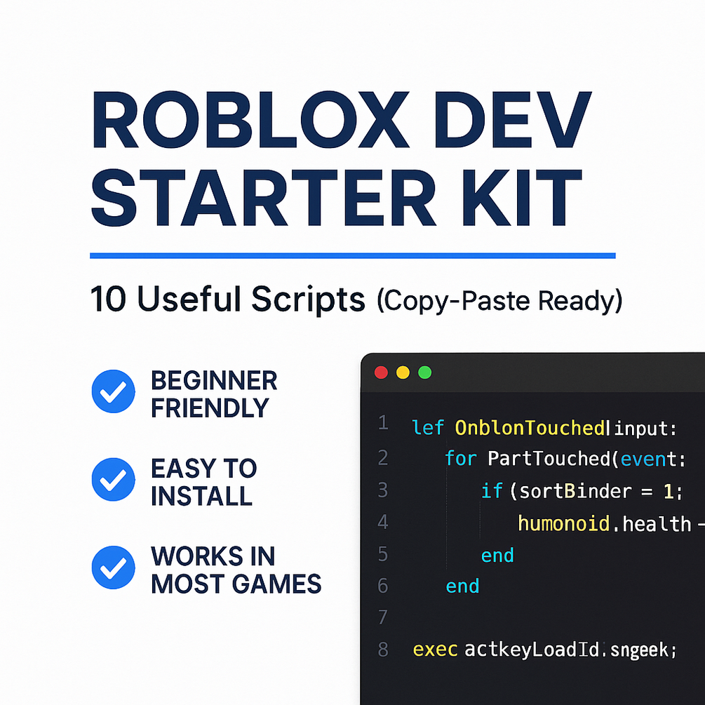 Roblox Dev Starter Kit