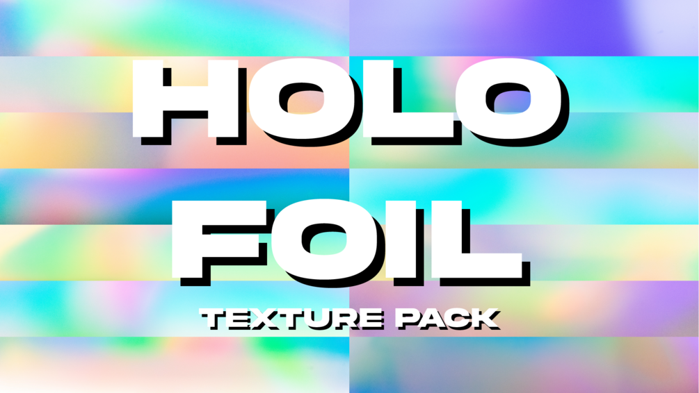 holographic foil texture pack